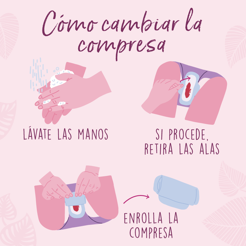 Cómo usar las compresas - Natracare